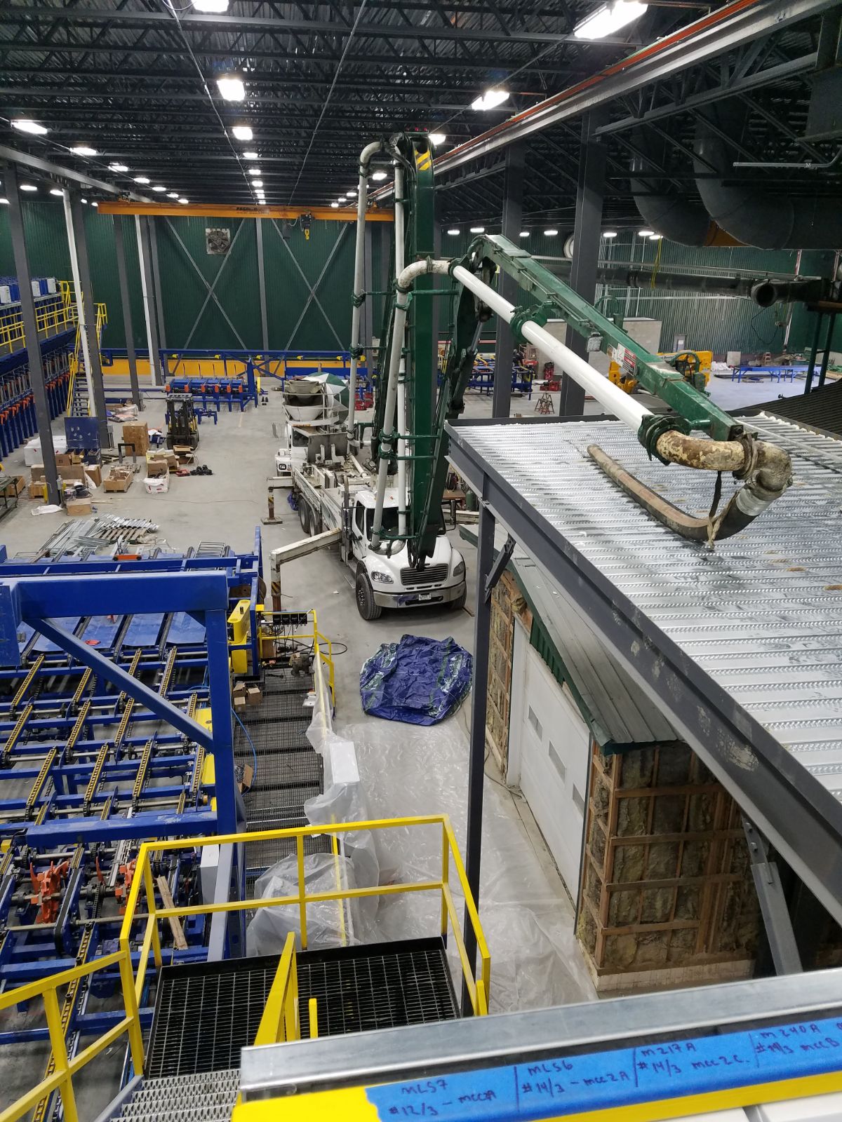 pump tight inside building – Coleman Concrete Redi Mix